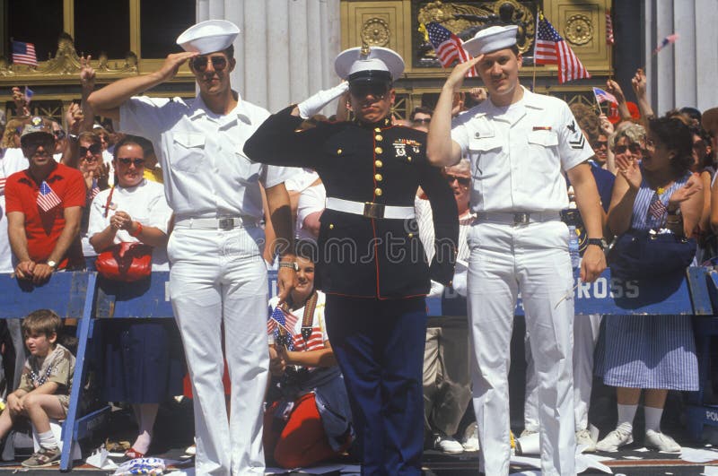 Sailors Saluting editorial image. Image of class, tradition - 26887930