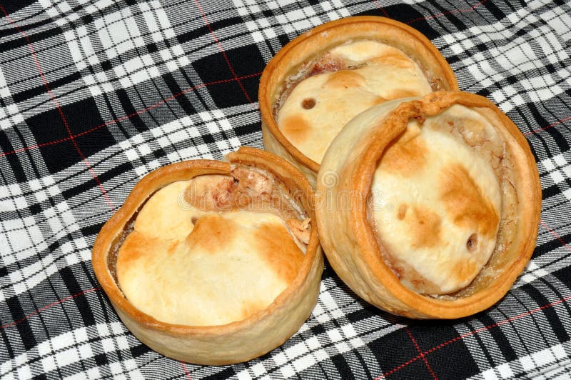 Scottish Meat Pies stock image. Image of black, scotland - 30235049