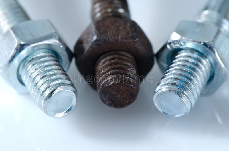 Three Screws stock image. Image of screws, detail, collection - 45443579