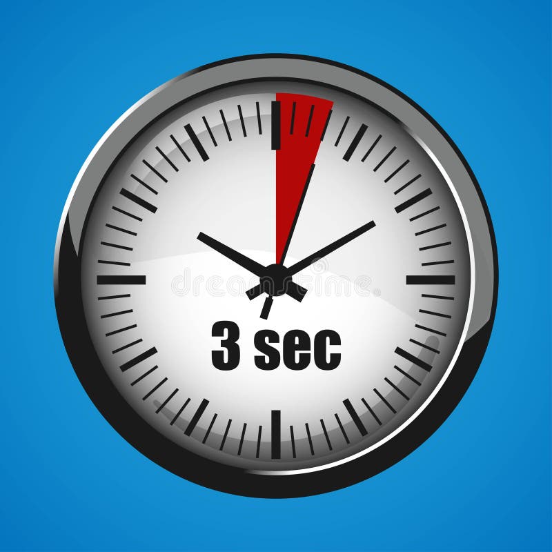 Threeseconds Clock Stock Illustrations – 1 Threeseconds Clock Stock ...