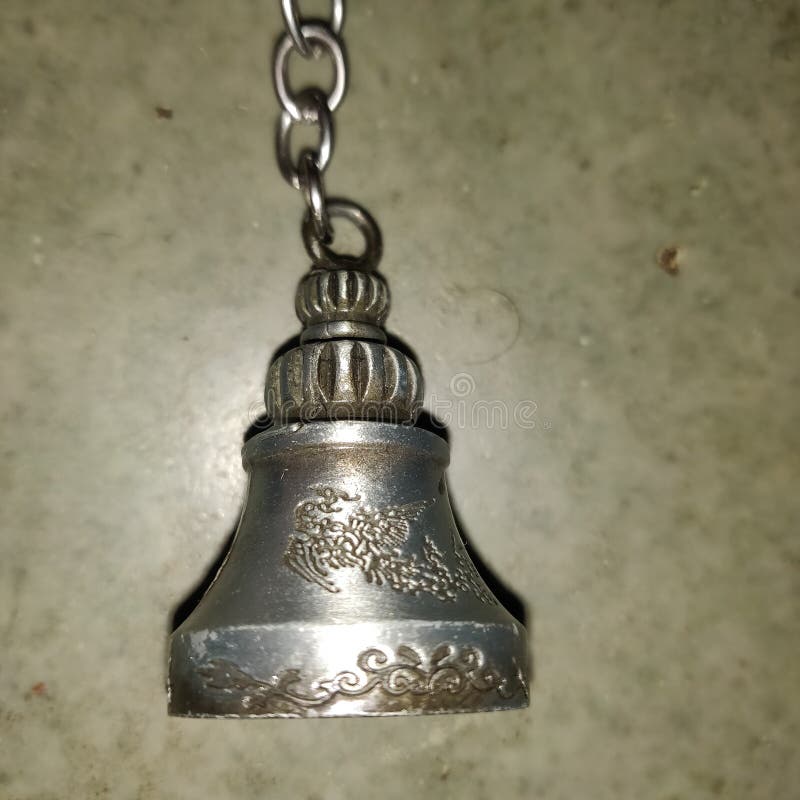 Three Shades Temple Metal Bell Stock Image - Image of temple, bell ...