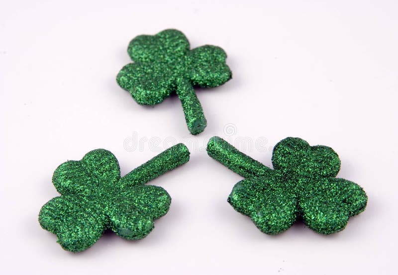 Three Shamrocks stock image. Image of success, paddy, shamrock - 4427601
