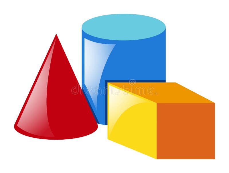 Three Shapes with Rounded Corners Stock Vector - Illustration of logo ...