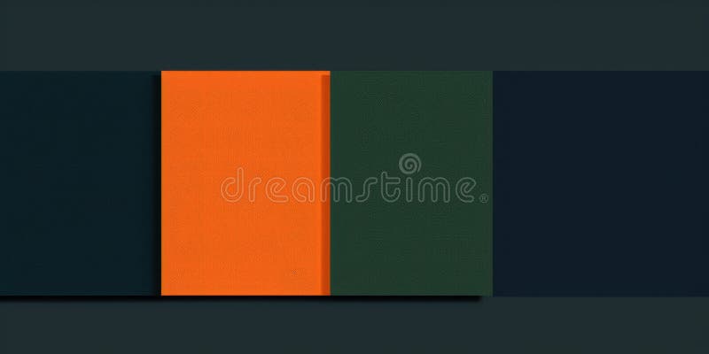 Three Sheets of Paper on a Dark Blue Background. the Sheets are Dark ...