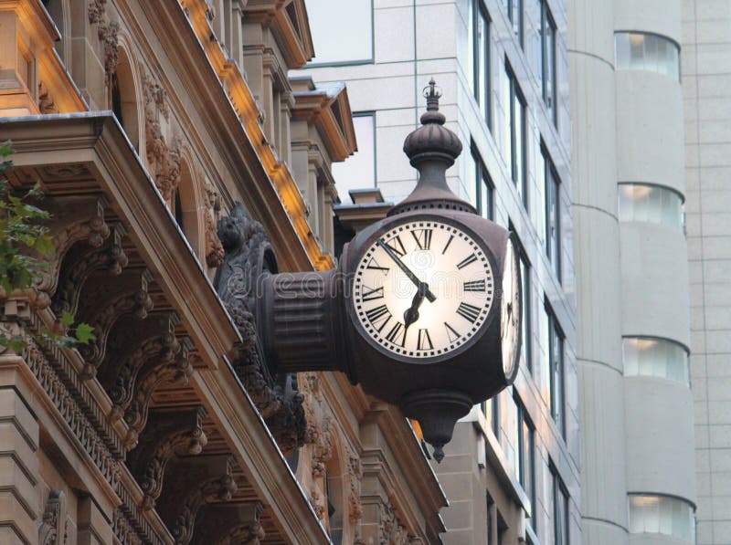 Three Sided Clock on the Former General Post Office Building Now the ...