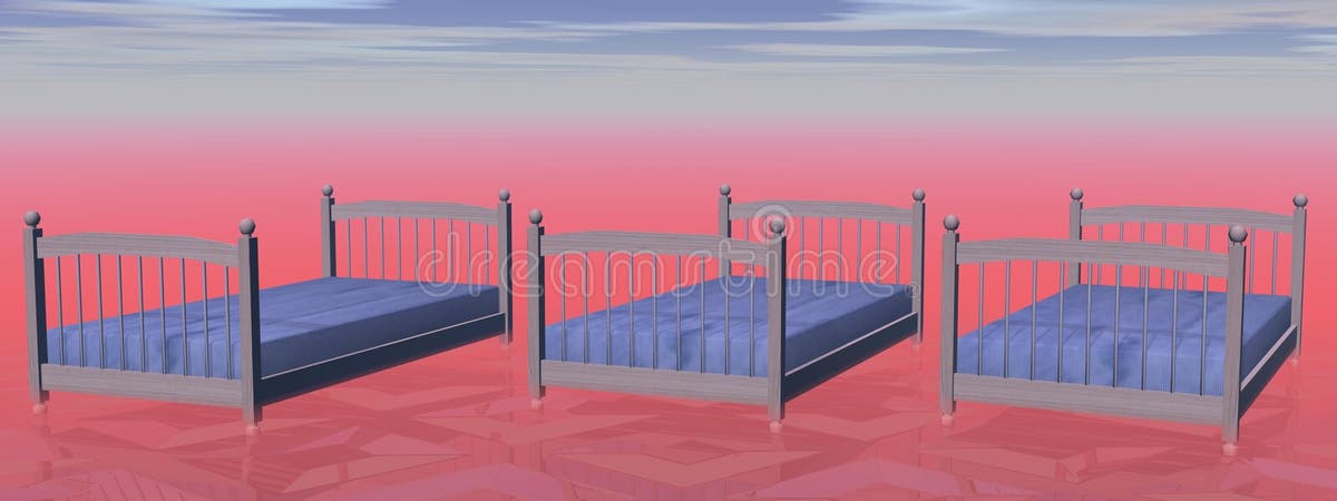 Simple Beds Stock Illustrations – 436 Simple Beds Stock Illustrations ...