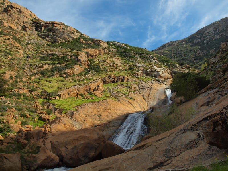 Three Sister s Falls stock photo. Image of hike, shadow - 46811714