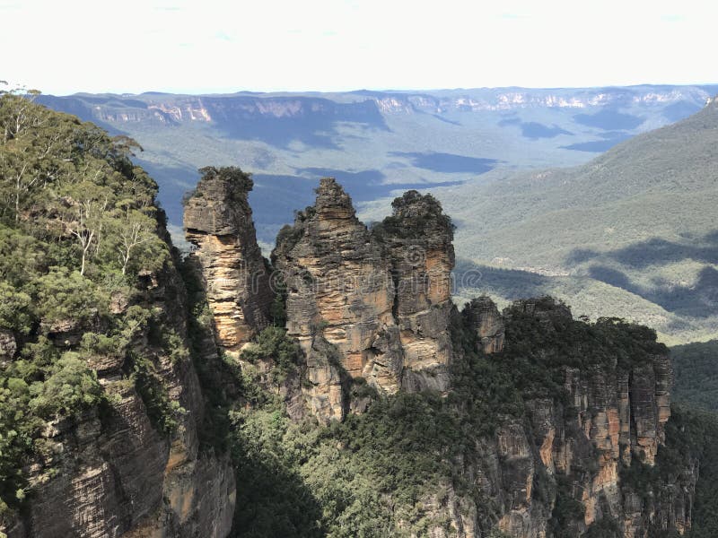 Three sisters stock image. Image of sisters, three, rocks - 107158451