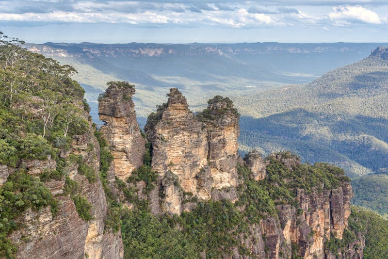 Three Sisters stock photo. Image of ranges, altitude - 54127556