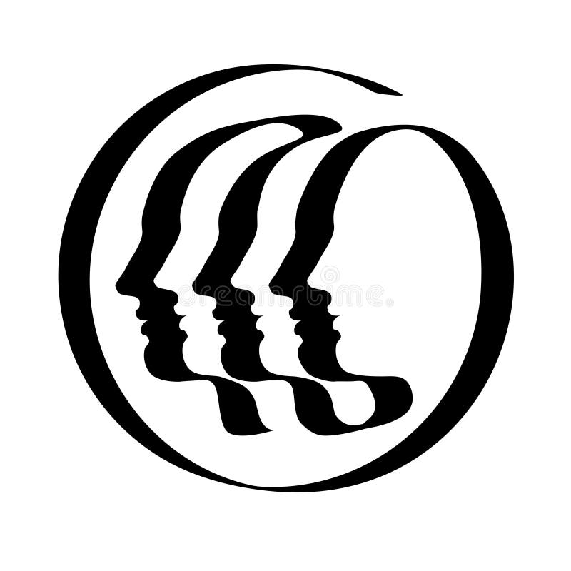 Unity Symbol No. 4 stock vector. Illustration of collective - 123779942