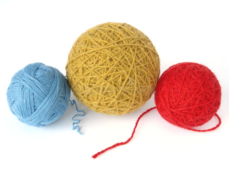 Blue skein stock image. Image of traditional, hank, yarn - 13010677