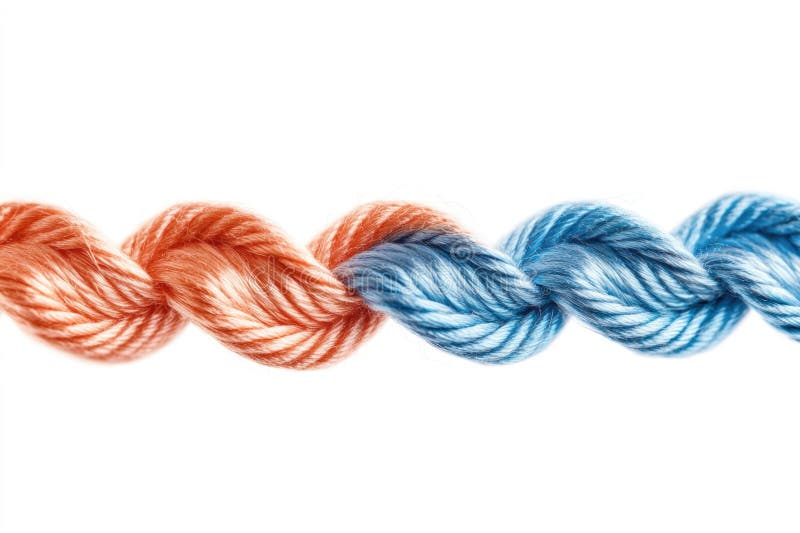 Three Skeins of Yarn in a Row, Ideal for Craft Projects or Displaying ...