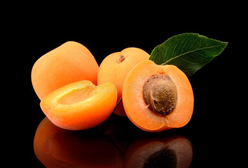 Apricots stock photo. Image of fruit, ingredients, juicy - 1127754