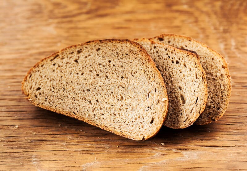 Three sliced rye bread stock photo. Image of healthy - 47008412