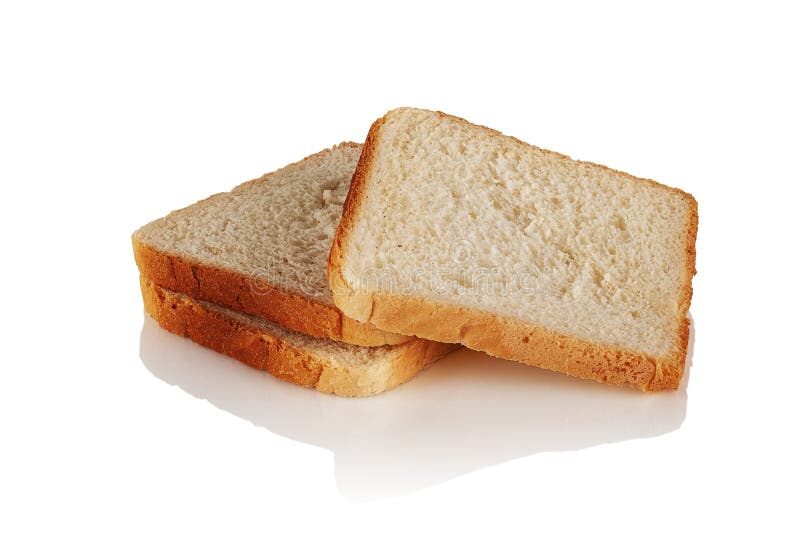 Three slices of bread stock photo. Image of nutrition - 252607126