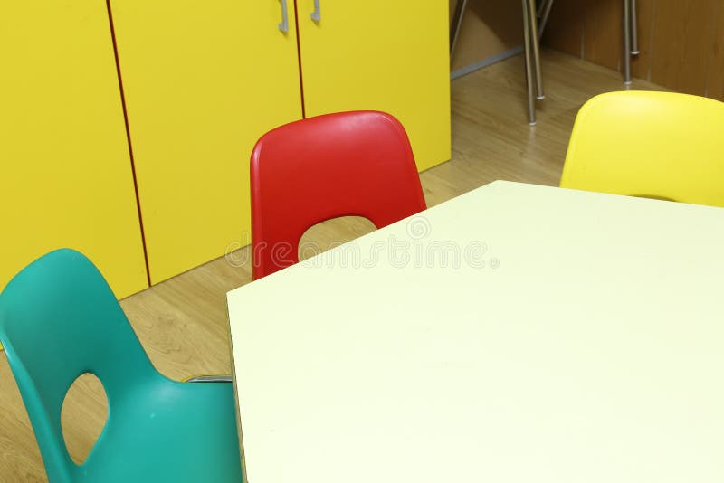 Three small chairs stock image. Image of center, people - 136722087