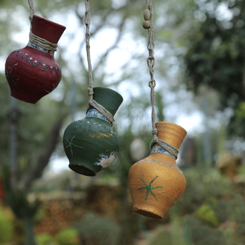 Background with jugs stock image. Image of craft, pattern - 206901593