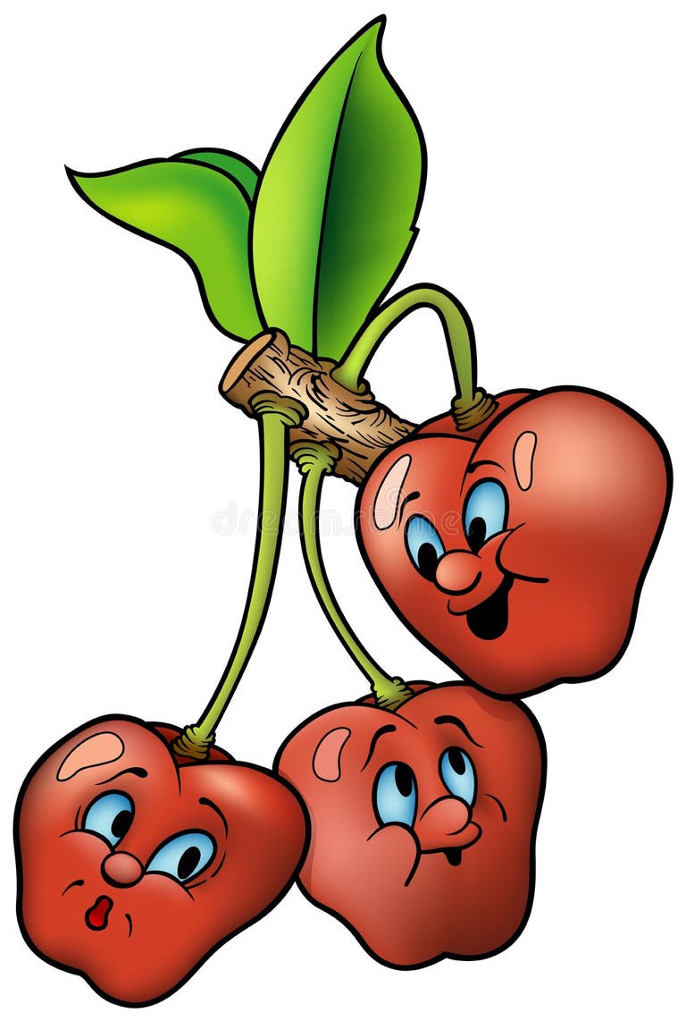 Cherry Cartoons Stock Illustrations – 383 Cherry Cartoons Stock ...