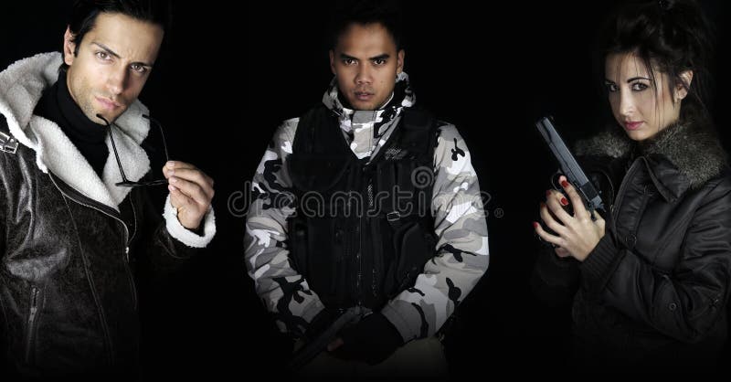 Three Special Agents Stock Photos - Free & Royalty-Free Stock Photos ...