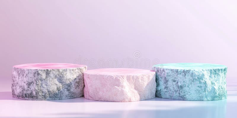 Three stacked blocks stock illustration. Illustration of vibrant ...