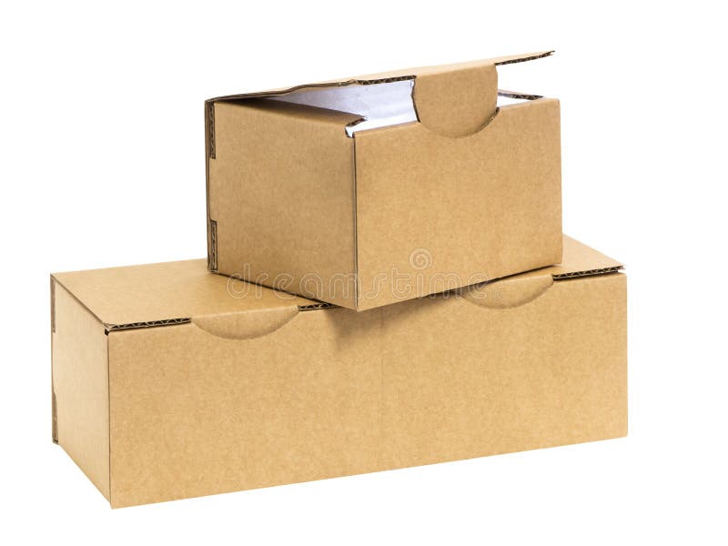 Three Stacked Boxes with Light in Side Stock Image - Image of freeman ...
