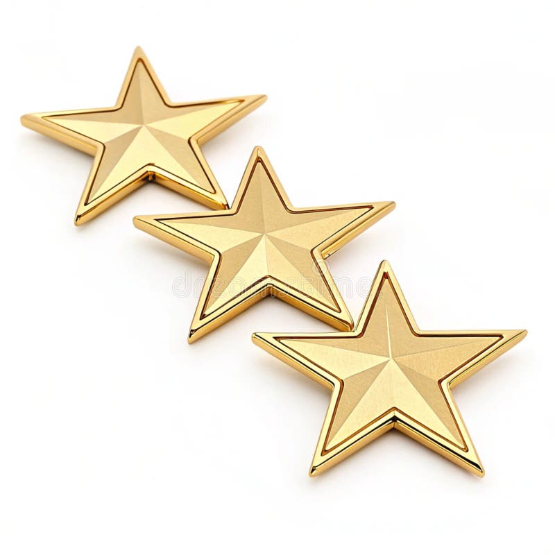 Three Star Rating Alternate Flat Round Icons Stock Vector ...