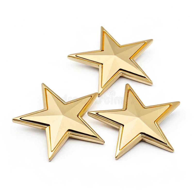 Three Star Rating Alternate Flat Round Icons Stock Vector ...
