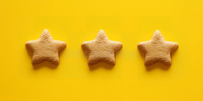 Three Star Rating Alternate Flat Round Icons Stock Vector ...