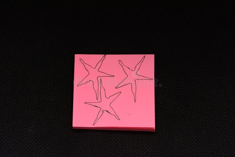 Three Stars with only the Outline. Stock Photo - Image of brand ...