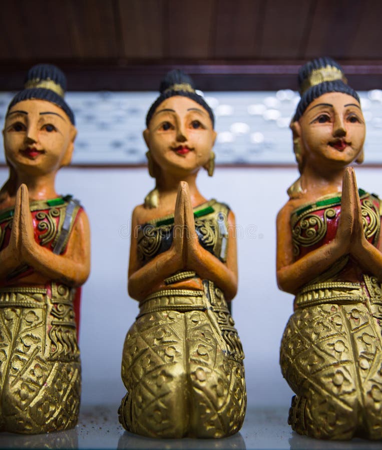 Three statuettes stock photo. Image of statuettes, statues - 91004628