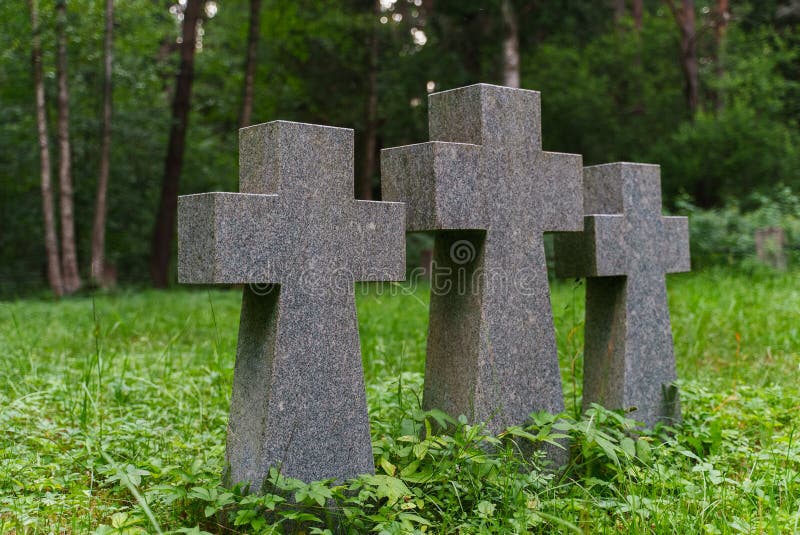 Three stone crosses stock photo. Image of coronavirus - 225008574