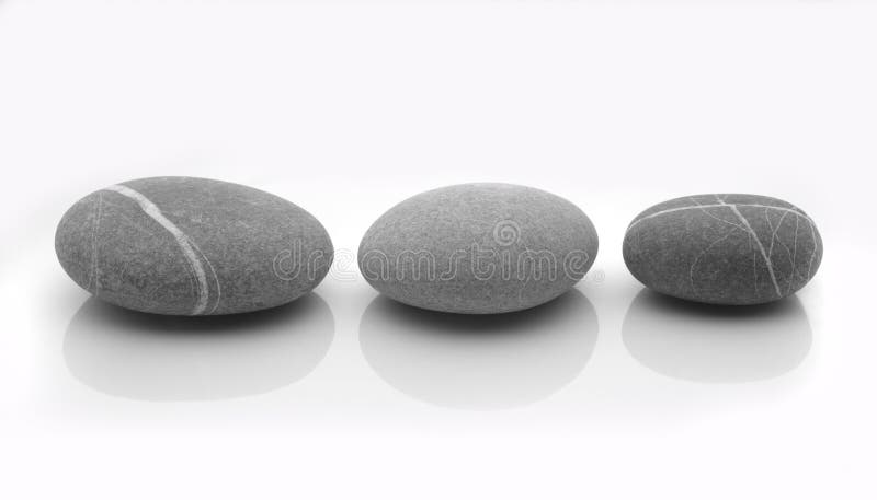 Three stones stock image. Image of material, rock, oval - 17790311