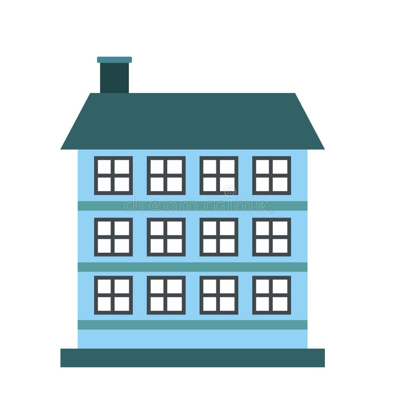 Three Storey House Stock Illustrations – 381 Three Storey House Stock ...