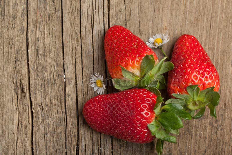 Three Strawberries with Milk Stock Photo - Image of fruit, sweet: 19641810