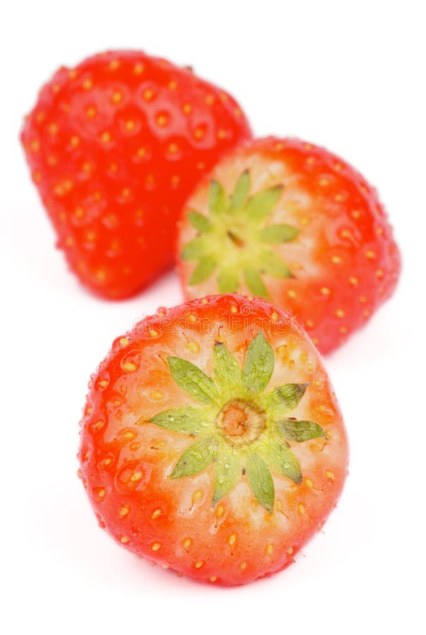 Three Strawberries Picture. Image: 36163683