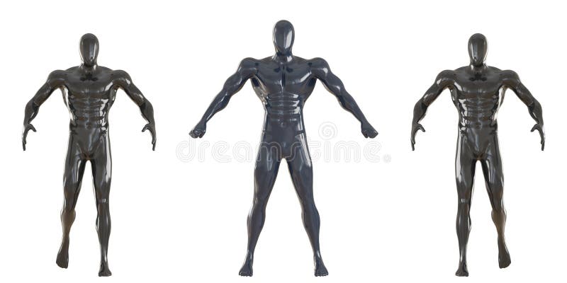 Strong Male Mannequins Stock Illustrations – 3 Strong Male Mannequins ...
