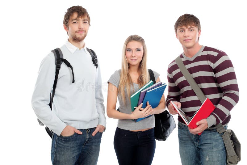 Group school students stock image. Image of caucasian - 31573803