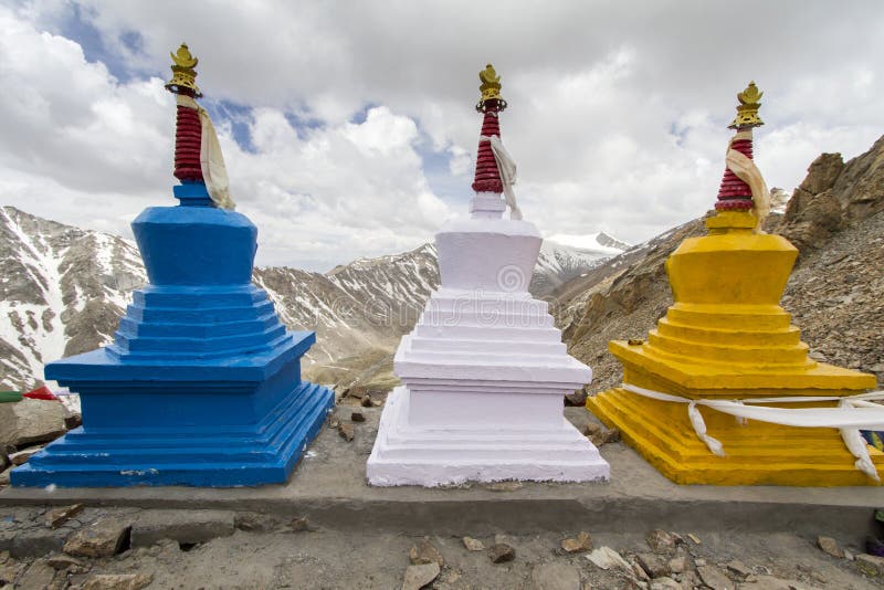 Gompas in Ladakh, India stock image. Image of gonpa, tikse - 27682999