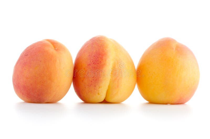 Three Sweet Peaches Stock Photos - Image: 32032213