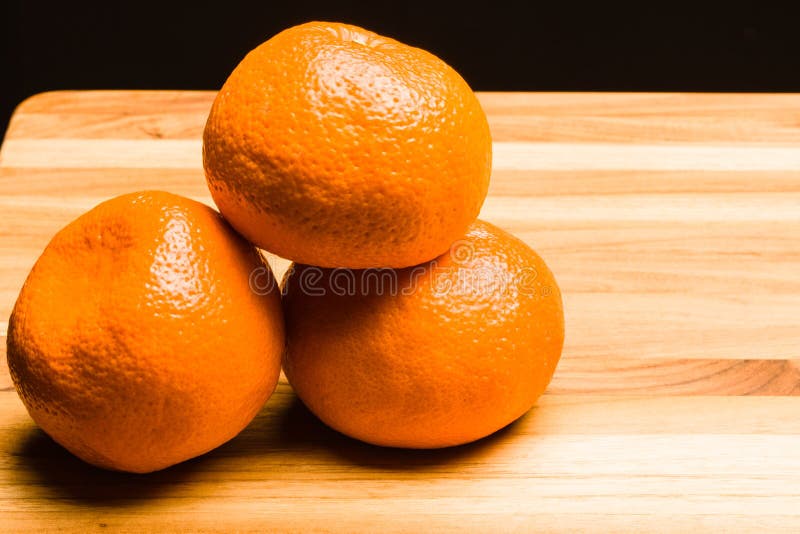 Three Tangerines stock image. Image of refreshment, fresh - 68553777