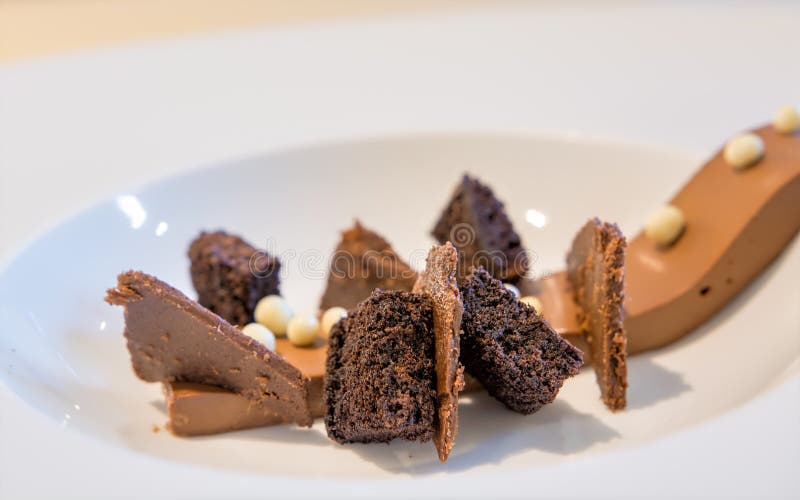 Three texture chocolate stock photo. Image of dinner - 51265420