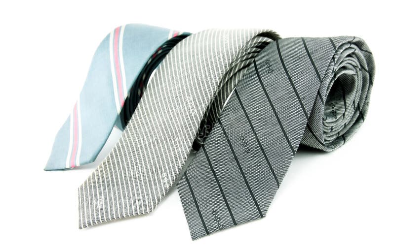Three tie stock image. Image of white, pattern, stylish - 25282795