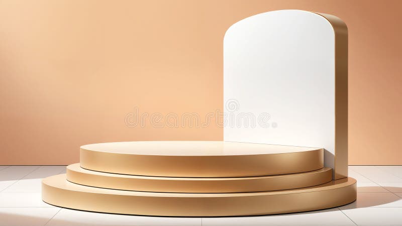 3D Rendered Product Demonstration Stage with HD Background Stock ...