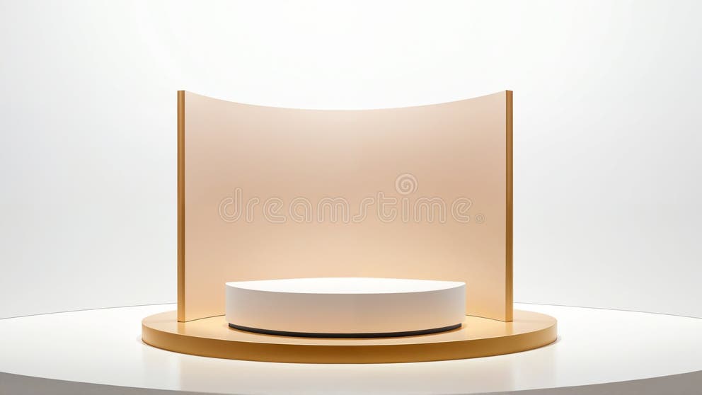 3D Rendered Product Demonstration Stage with HD Background Stock ...