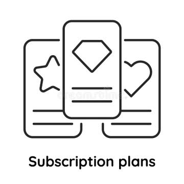 Three Tiers Subscription Plans Icon. Tariff Plans Vector Illustration ...