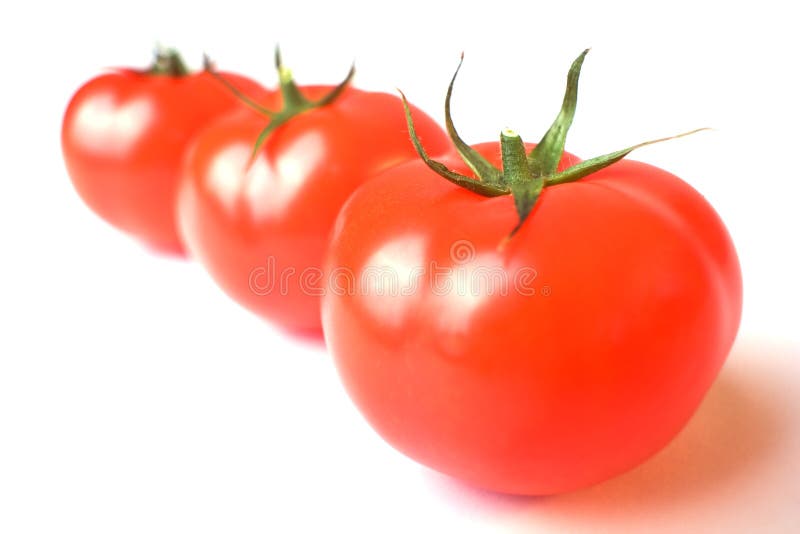 Three tomatoes-02 stock image. Image of combination, ingredients - 4840655