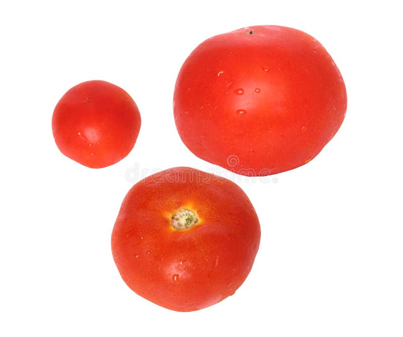 Three tomatoes. stock image. Image of background, horizontally - 30826615