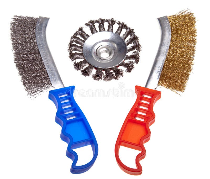 Three Tools on a White Background Stock Image - Image of domestic, wire ...