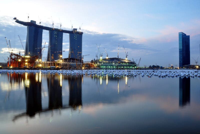 The Three Towers, and One stock image. Image of calm - 12338419