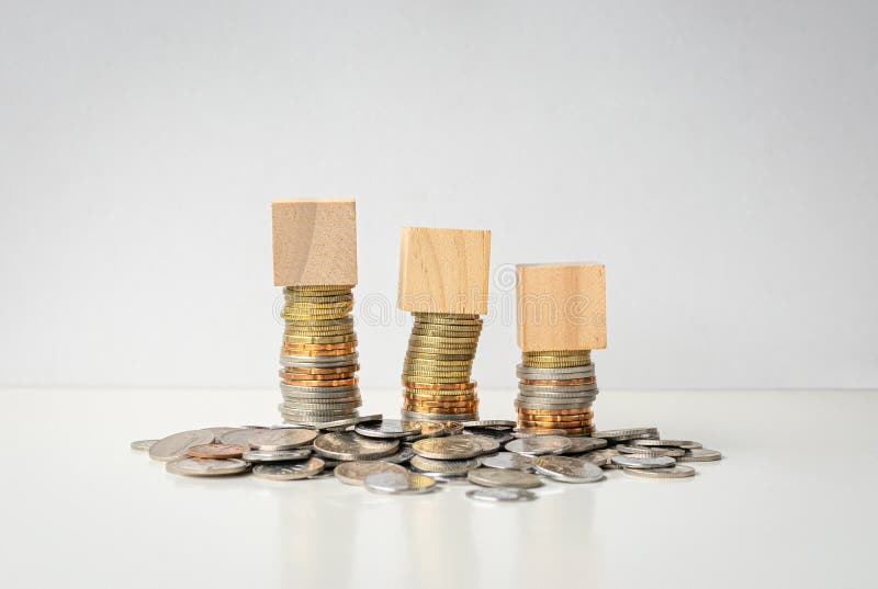 Three Toy Blocks Top Coins Stock Photos - Free & Royalty-Free Stock ...